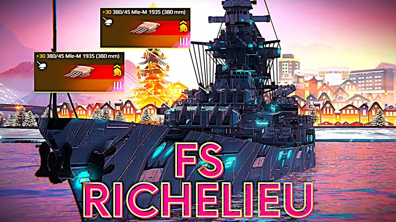 FS Richelieu | The Legend Has Born | Modern Warships - YouTube