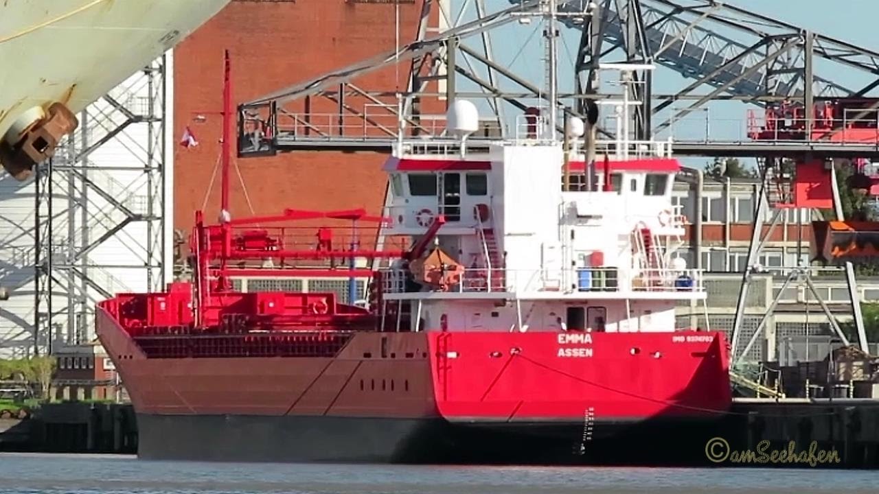 coaster EMMA PHLZ IMO 9374703 Emden cargo seaship merchant vessel KüMo ...