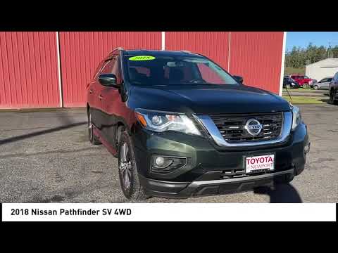 2018 Nissan Pathfinder Used Midnight Pine Charcoal NEWPORT OREGON PRE ...