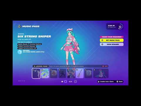 SIX STRING SNIPER (Hatsune Miku) (Emote)- Fortnite - YouTube