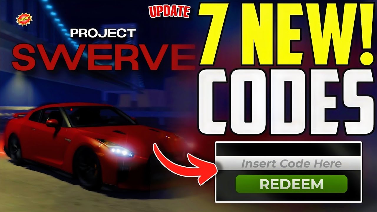 ⚠️UPDATE!💥[CODE]⚠️ PROJECT SWERVE ROBLOX CODES 2025! PROJECT SWERVE NEW ...