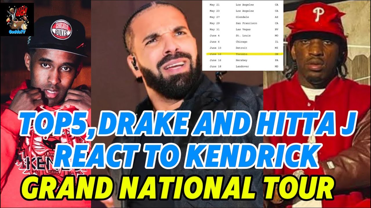 DRAKE and Affiliate TOP5 Is”UPSET”With KENDRICK TOUR,TOP5 Wants SMOKE ...