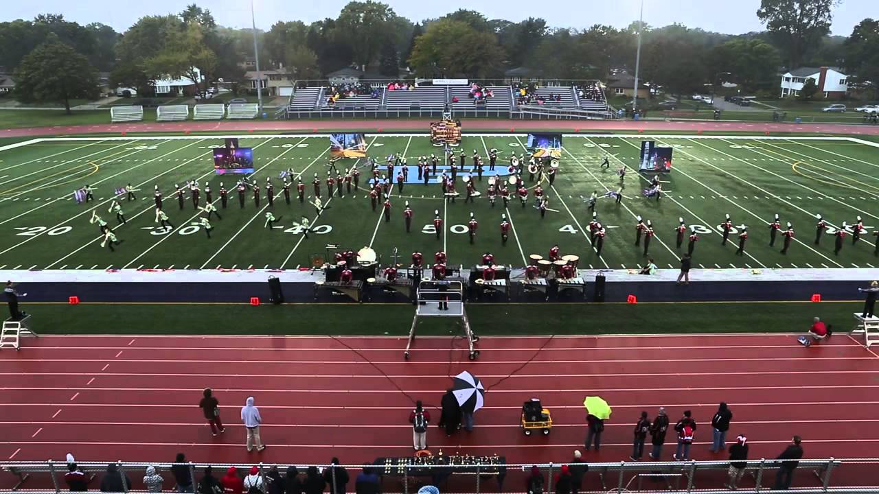 Naperville Central High School Marching Redhawks KOC 2015 - YouTube