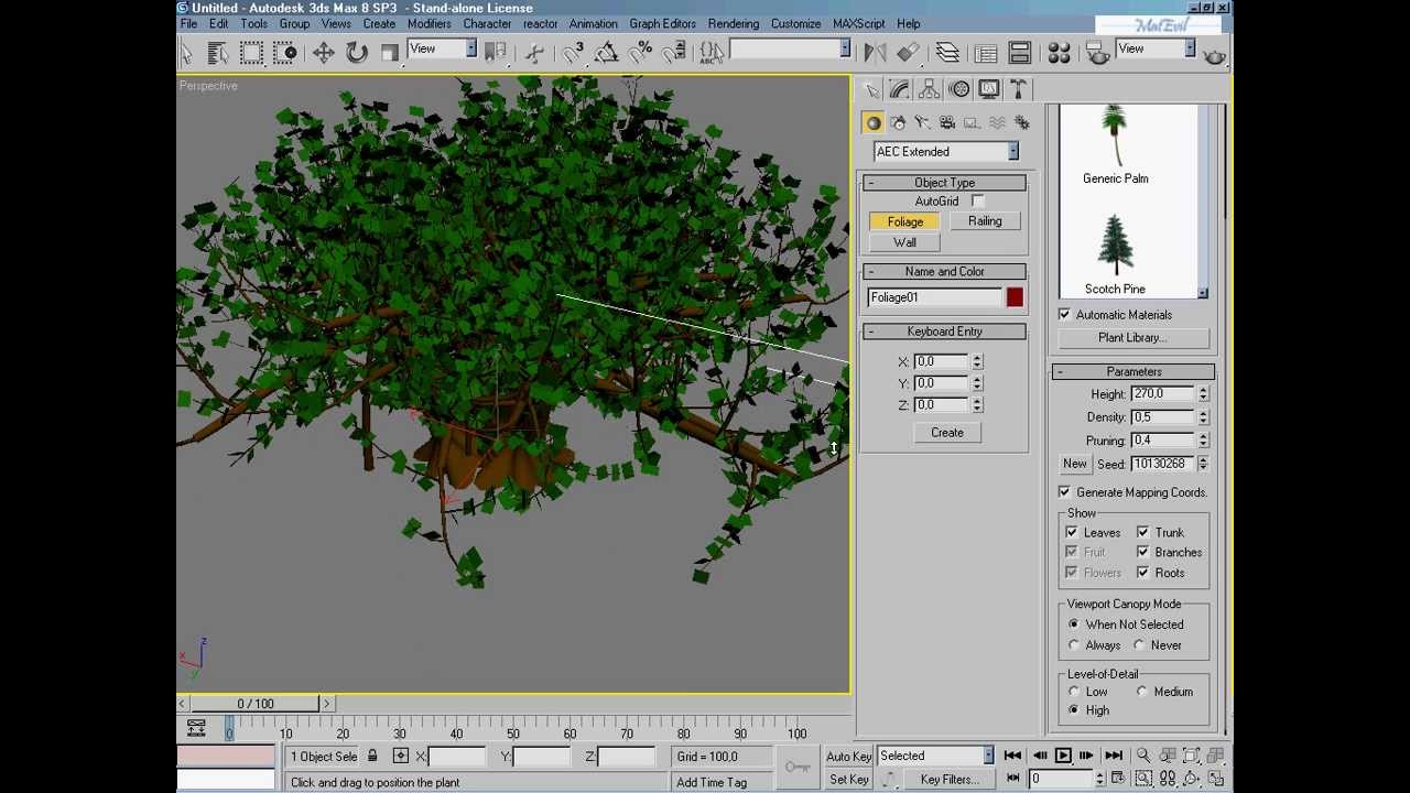 Video corso 3D Studio Max 8 _16 3DS Max objects AEC - YouTube