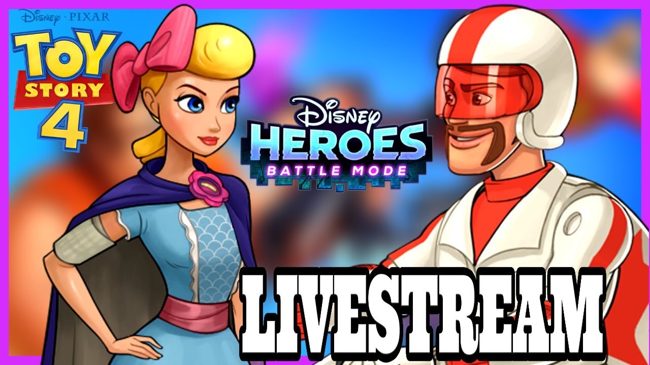 Disney Heroes Battle Mode LIVESTREAM! WELCOME DUKE KABOOM! NEW TOY ...