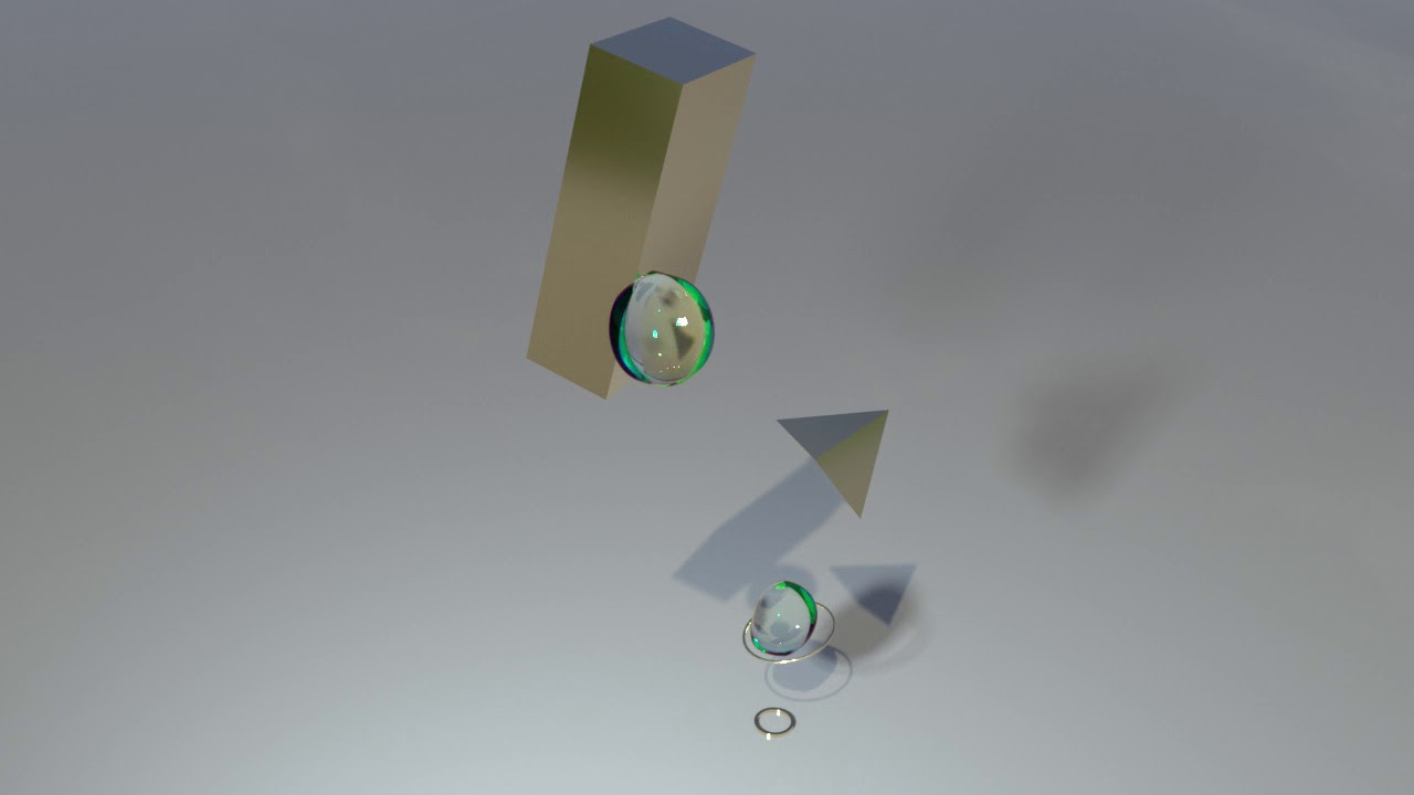 Cinema4D soft body dynamics bubble - YouTube