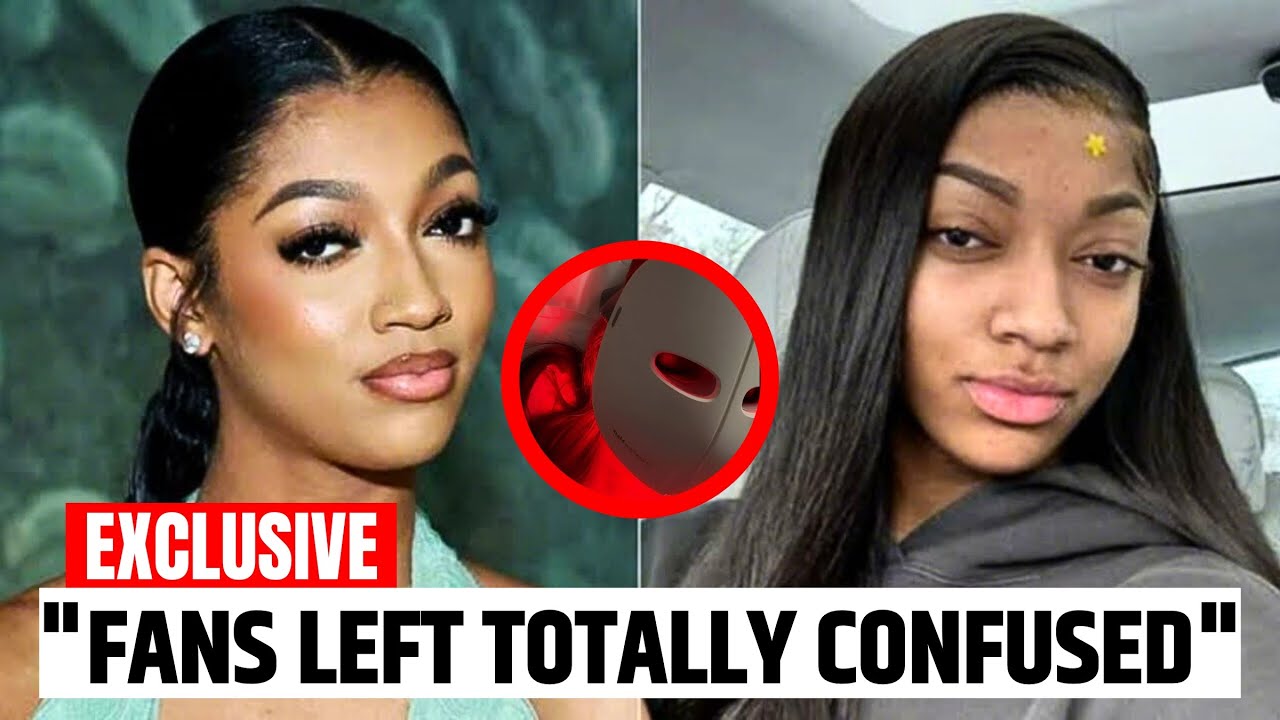 Angel Reese’s Face Mask Moment Leaves Everyone Saying ‘Huh?’ - YouTube