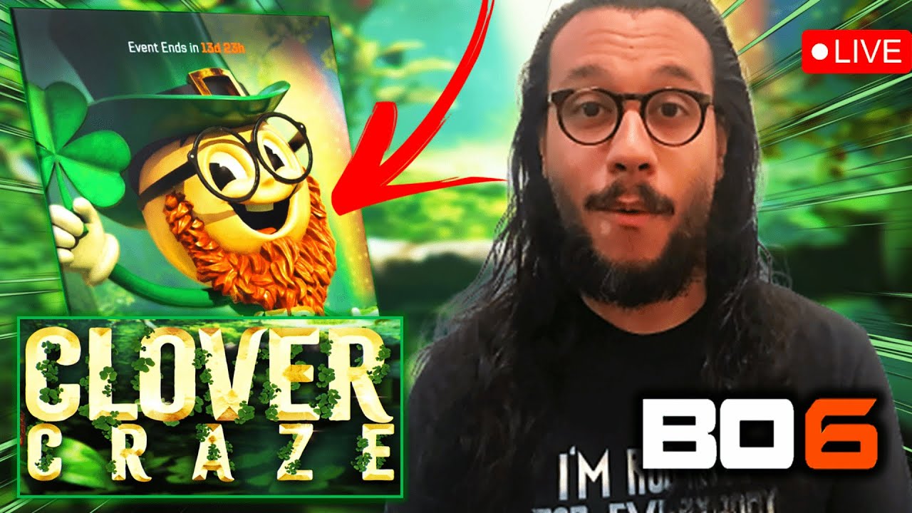 🔴 LIVE - CLOVER CRAZE Event | Black Ops 6 Multiplayer - YouTube