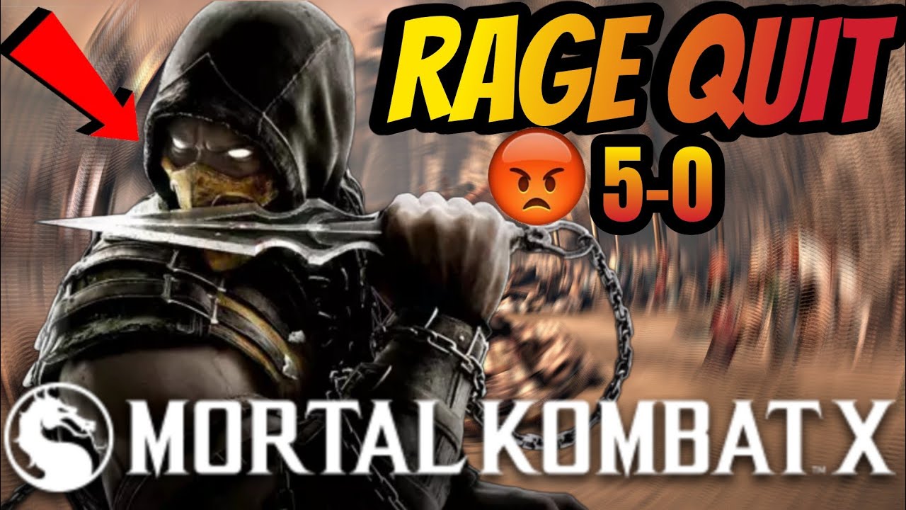 Make This Sektor RAGE QUIT 5-0 Best Set - Mortal Kombat X: "Scorpion ...