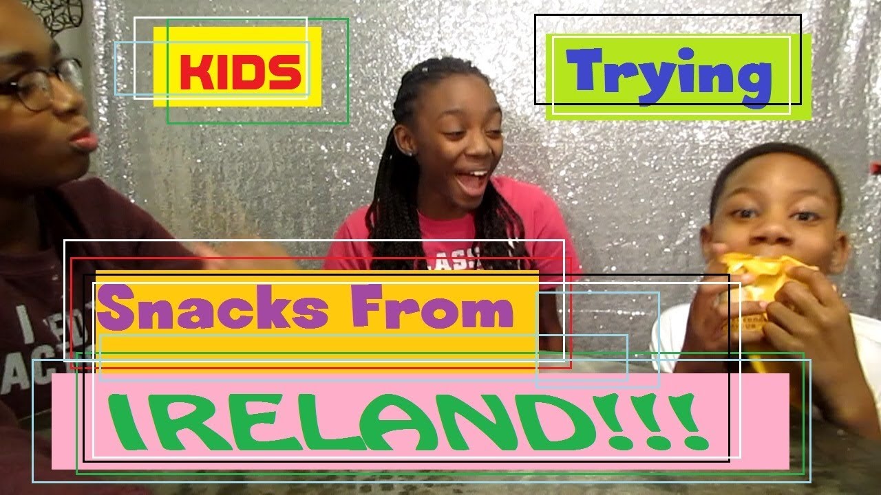 Kids Try Ireland Snacks | Snack Crate - YouTube