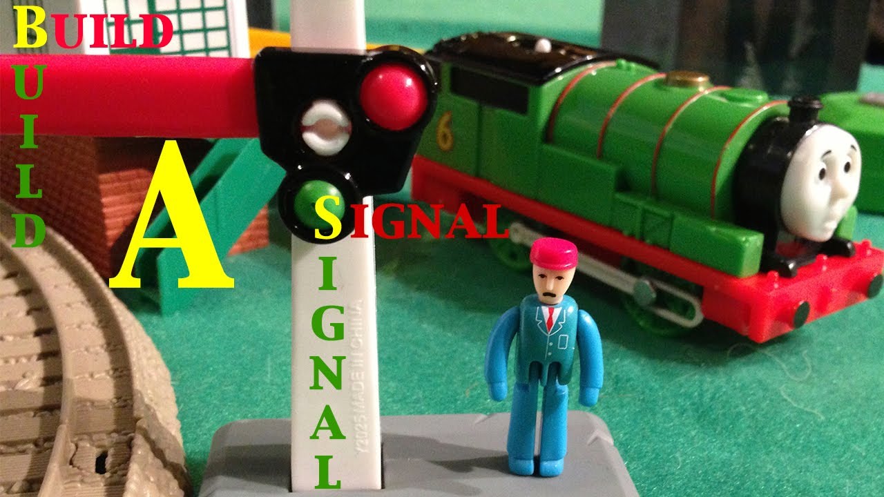 Thomas and Friends Trackmaster Village Build a Signal! - YouTube