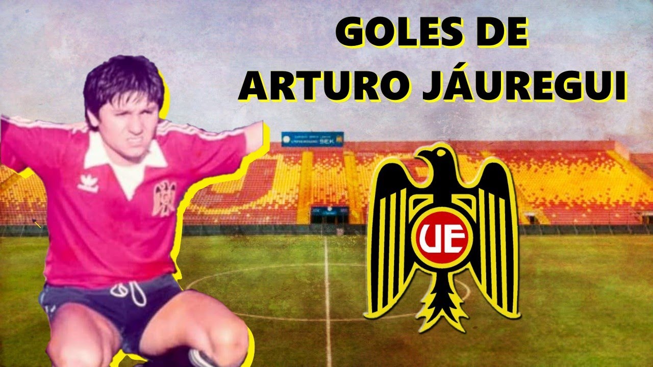 Goles de Arturo Jáuregui en Unión Española - YouTube
