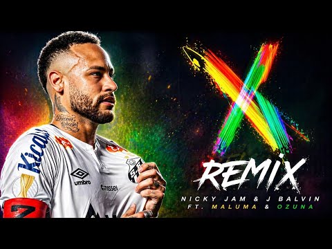 Neymar jr - X (EQUIS) Remix • Ft. Nicky Jam | Skills & Goals 2025