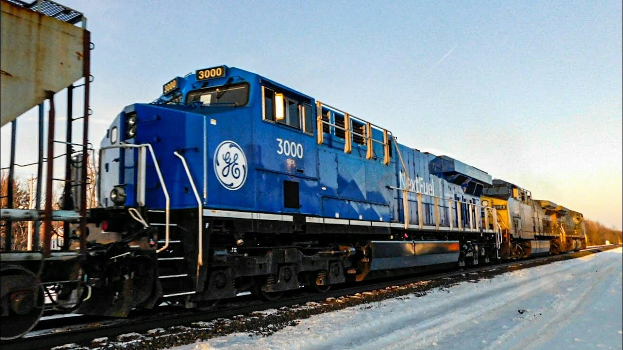 GECX "Next Fuel" #3000 Headed to GE, on an unknown EB Manifest! 1/18/17 ...