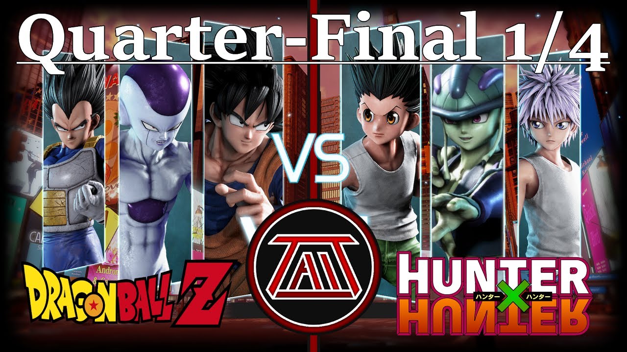 Dragon Ball Z VS Hunter X Hunter (Jump Stars Tournament : Quarter Final ...