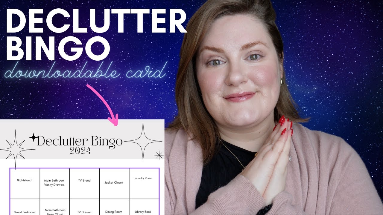 2024 DECLUTTER BINGO CARD | How I'm gamifying my declutter series | YOP ...
