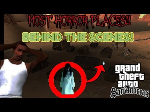 MOST HORROR PLACES IN GTA: SA BEHIND THE SCENES || GTA SA Funny moments ...