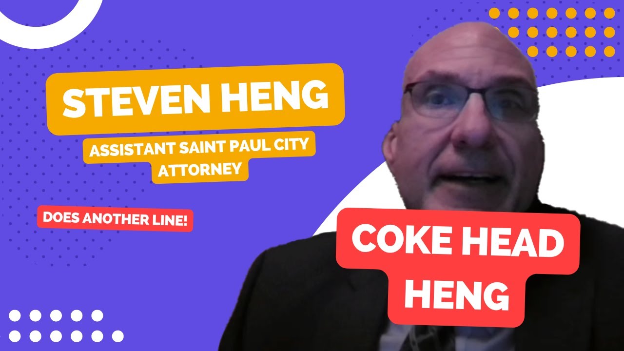 Steven Heng, Saint Paul Assistant City Attorney: Coke Head Heng - YouTube