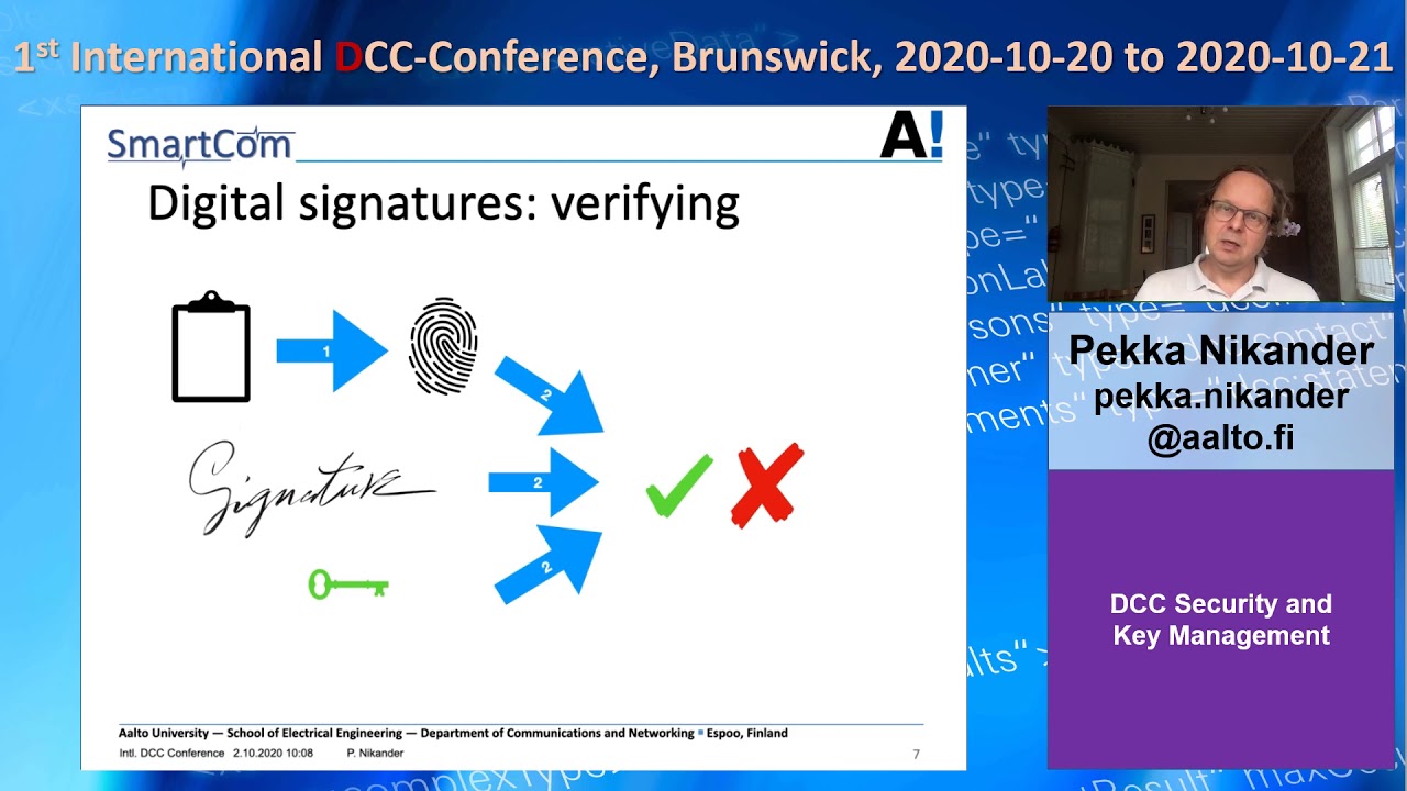 30 DCC Security and Key Management - YouTube