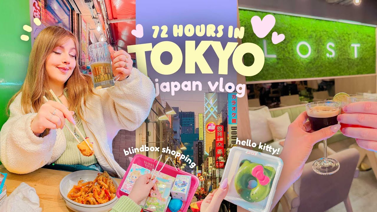72 EPIC HOURS IN TOKYO 🇯🇵 Ueno, Shibuya, Akihabara, Lost Bar & Hello ...