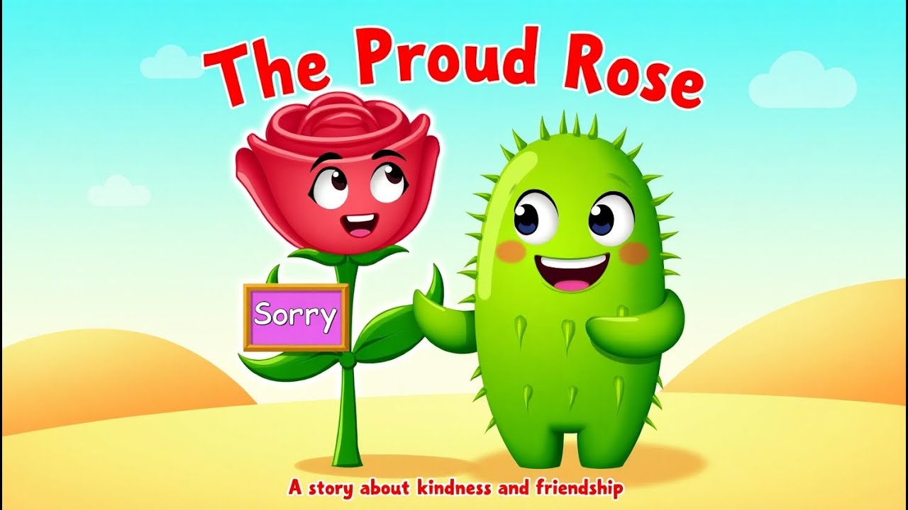 The Proud Rose-English Kids Story I Moral Story I Short story in ...