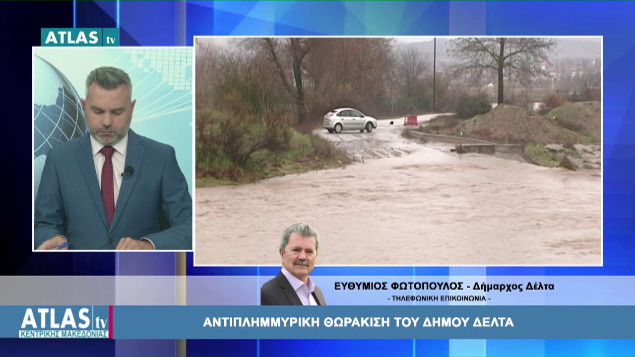 ΕΥΘΥΜΙΟΣ ΦΩΤΟΠΟΥΛΟΣ - ΔΗΜΑΡΧΟΣ ΔΕΛΤΑ - ΑΝΤΙΠΛΗΜΜΥΡΙΚΗ ΘΩΡΑΚΙΣΗ - YouTube