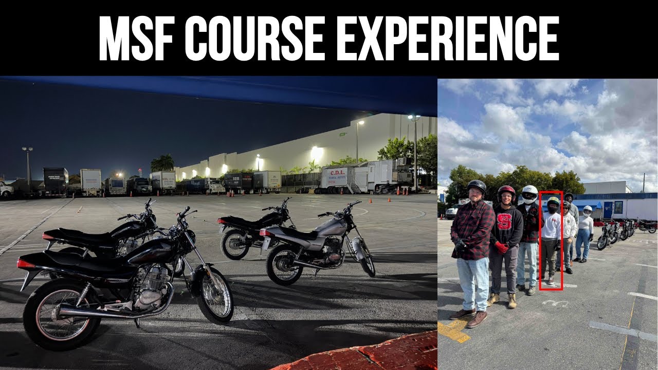 My MSF Course Experience - YouTube
