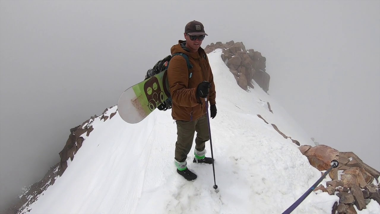Climbing and Skiing Mount Mcloughlin with Eric Rude - YouTube