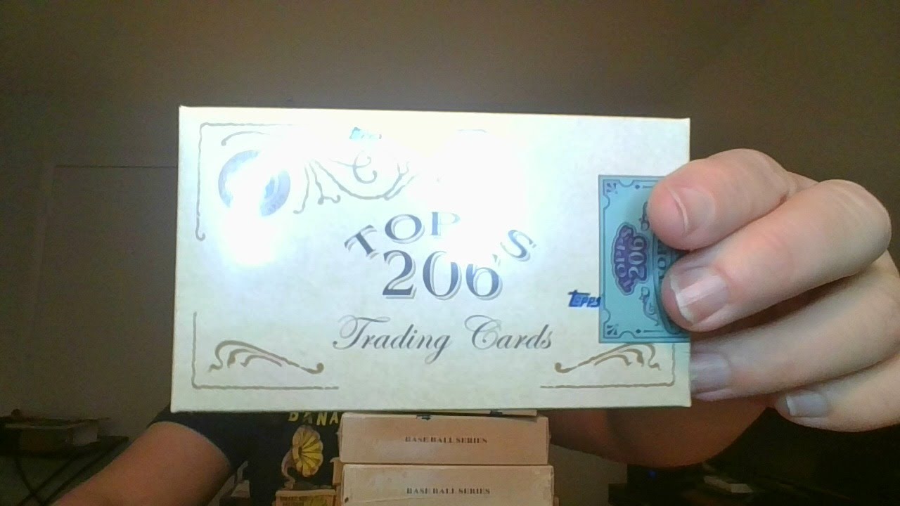 2020 Topps T206 Baseball 11 Box Birthday Break - YouTube