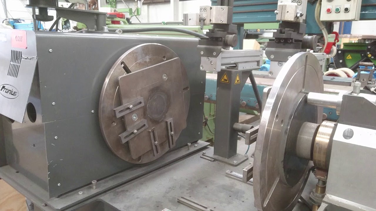 Fronius FCW-P Lathe System for Orbital MIG Welding - YouTube