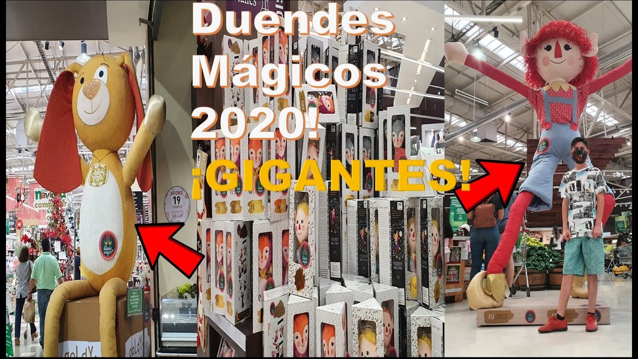 Duendes Mágicos 2020 Gigantes! Colorito Y Goldy! - YouTube