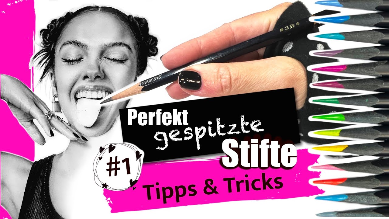 Tipps & Tricks #1: Perfekt gespitzte Stifte mit dem Afmat Longpoint ...