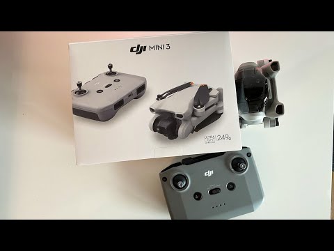 DJI Mini 3 Unboxing + erster Flug