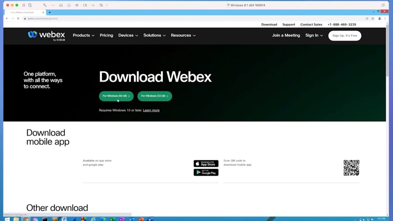 Setting up the Webex for TIPT Softphone - YouTube