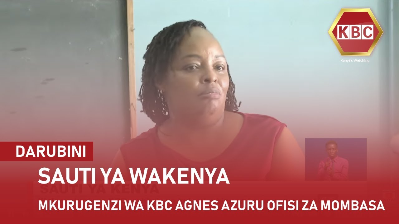 Mkurugenzi wa KBC Agnes Kalekye azuru afisi za Mombasa - YouTube