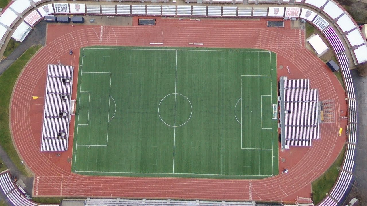 Drone Video Carroll Stadium Indy Eleven - YouTube