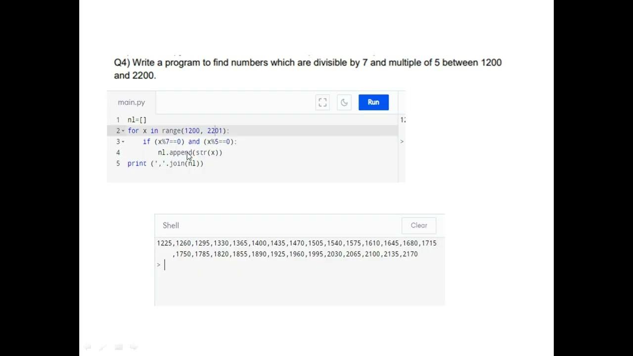 Python Unit 5 Part 3 of 3 Decision making statements- for, while and ...