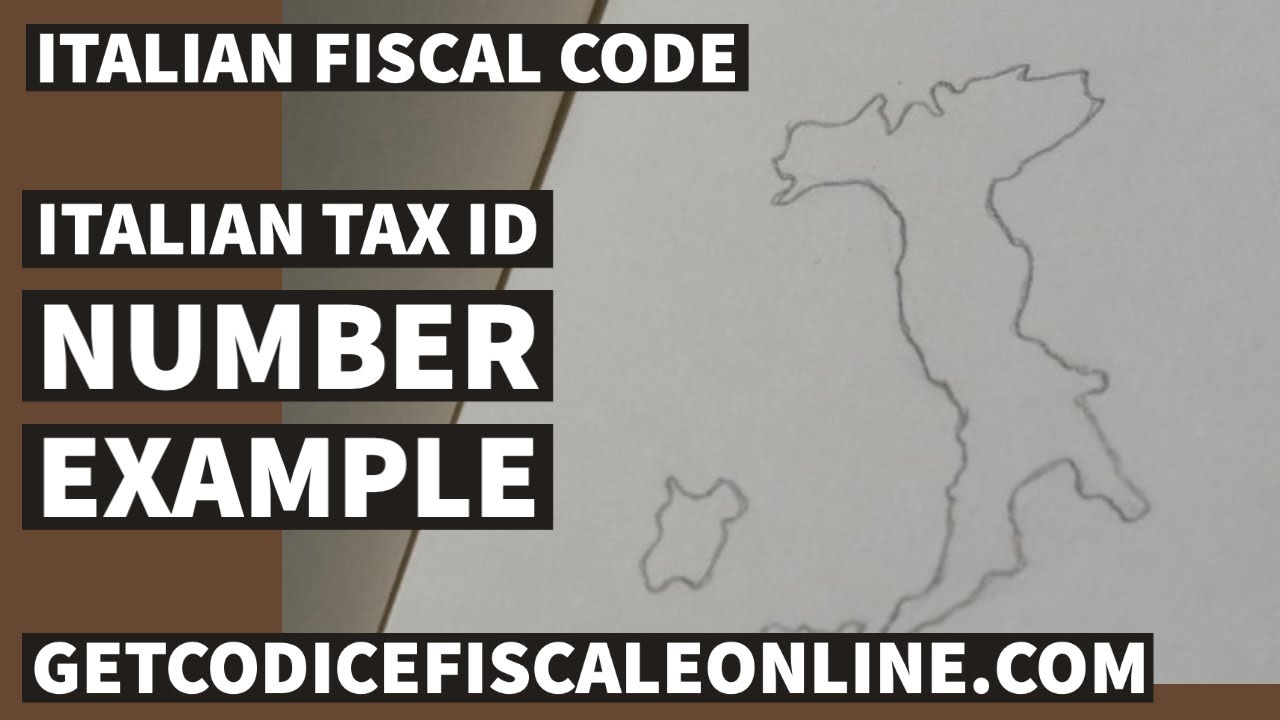 Italian TAX ID number - Get Codice Fiscale online Italy - YouTube