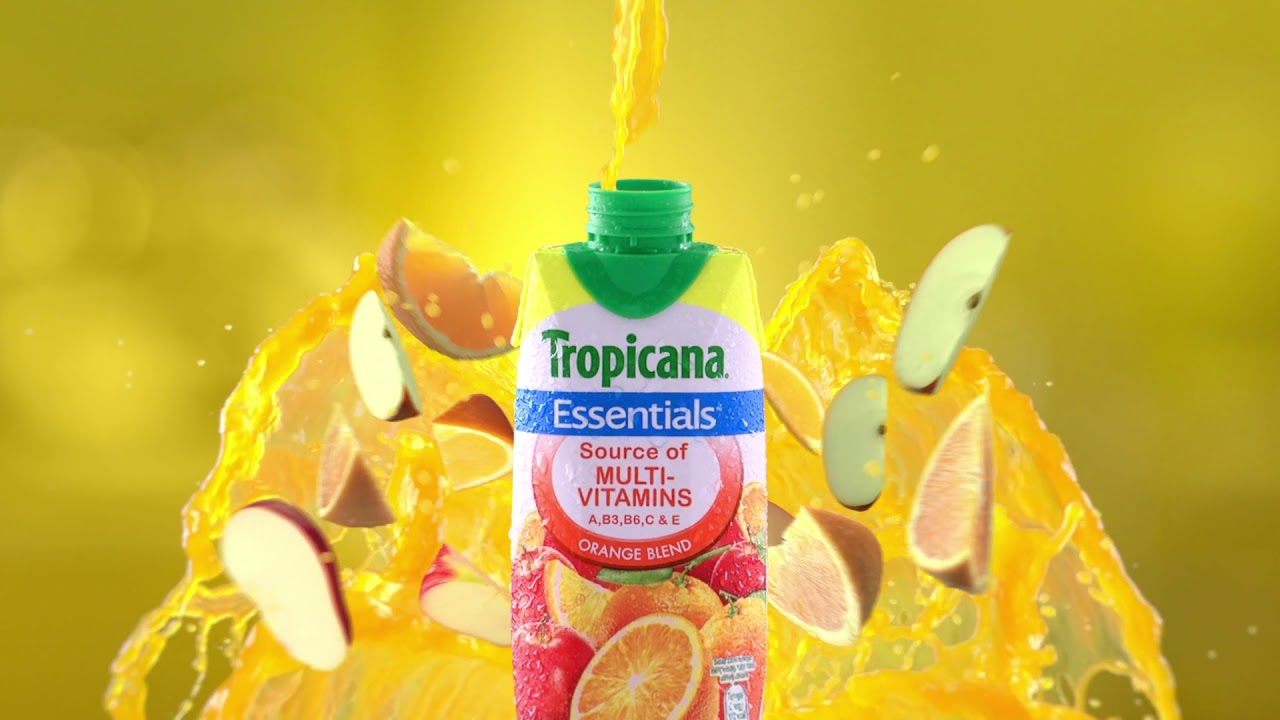 Tropicana Essentials - Orange Blend (Bumper) - YouTube
