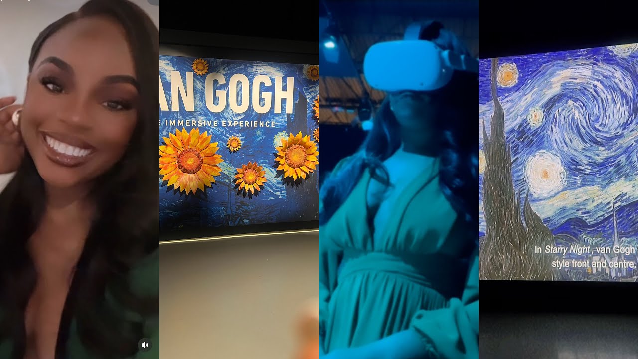 VLOG: SOLO Date Night + The Van Gogh Immersive Experience | TiffanyB TV ...