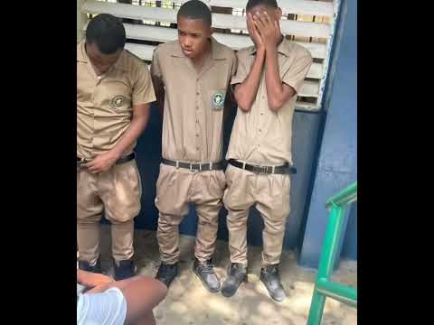 THIS IS HOW SOME JAMAICAN YOUTH SCHOOL UNIFORM LOOK GOING TO SCHOOL #jamaica #jamaicanstudents #fyp