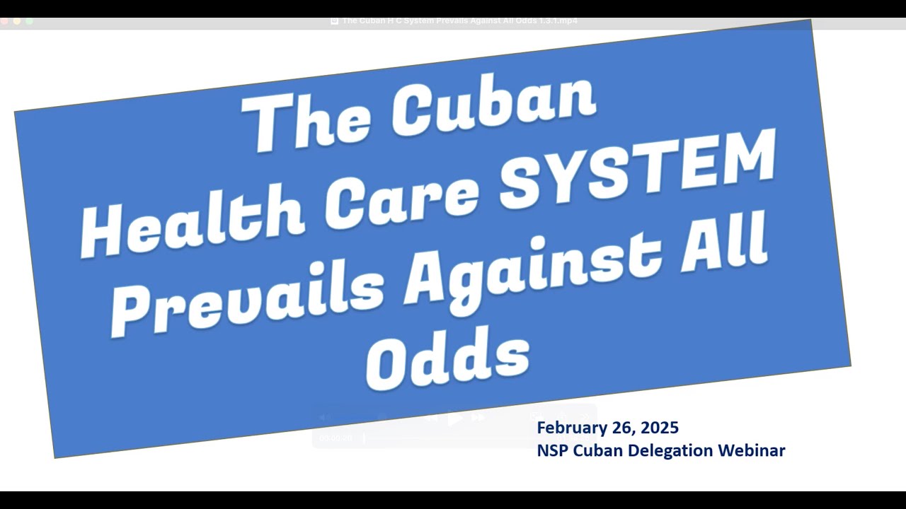 The Cuban Health Care System Prevails Against All Odds - YouTube