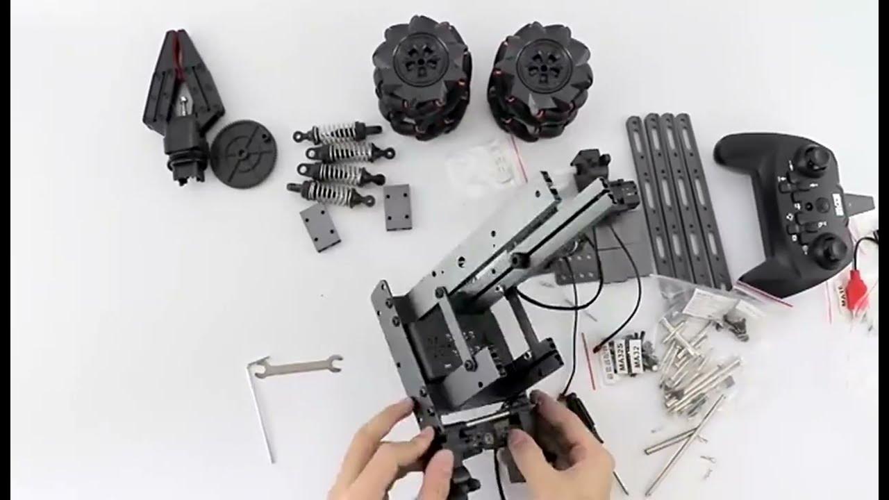 Installation Video | VANLINNY Smart Robot Arm Kit,2-in 1 Science Kits ...