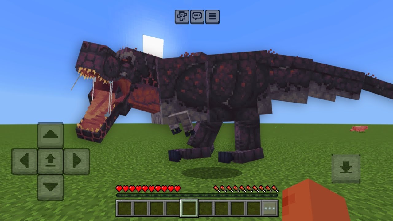 The Dawn Era Dinosaur MOD in Minecraft PE - YouTube
