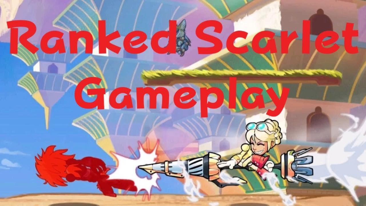 Brawlhalla Scarlet and Hattori play cat & mouse. Nice comeback! - YouTube