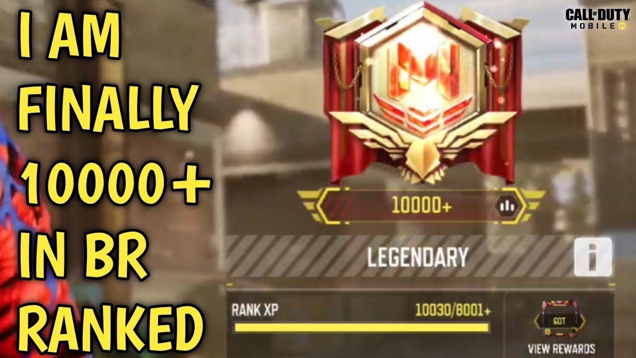 I AM FINALLY 10000+ BR RANKED😍😍 WAY TO TOP 5000 in BR 🙈 // Call of Duty ...