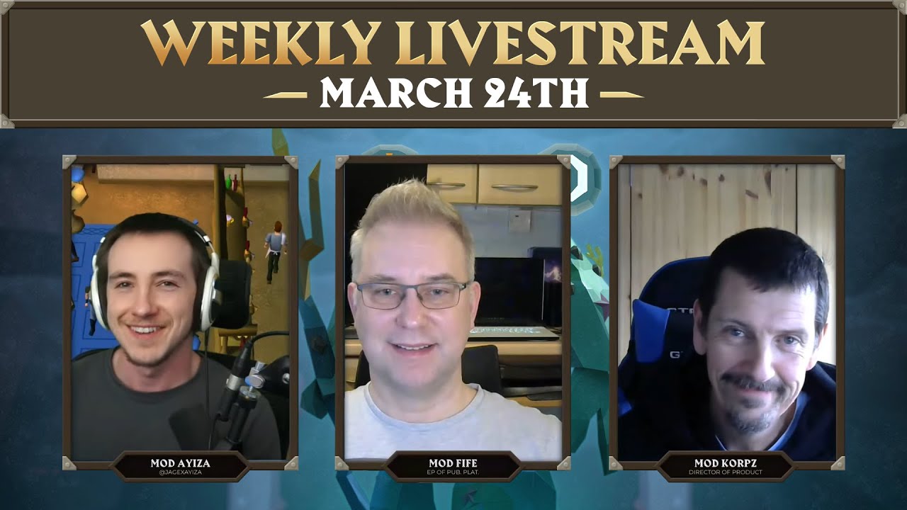 Account Security & Guardians of the Rift Live Stream! | OSRS Q&A March ...