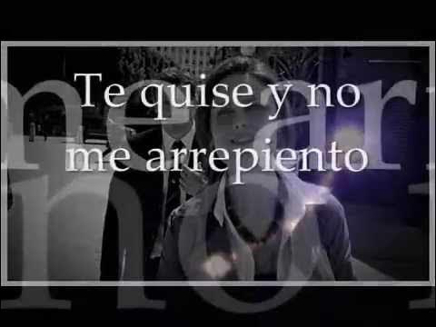 CAMILA-Tu Decidiste dejarme-Letra-youtube - YouTube