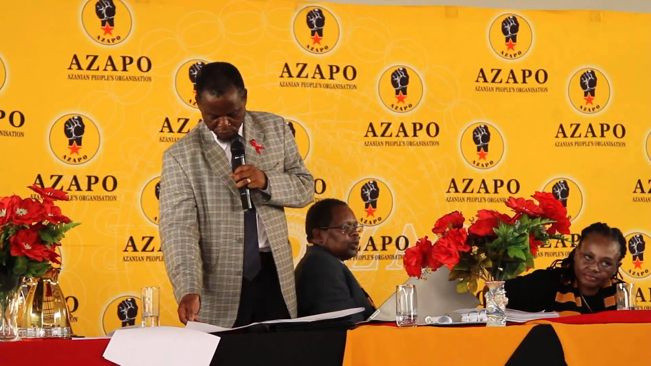 Azapo President National Council Speech part2.mp4 - YouTube