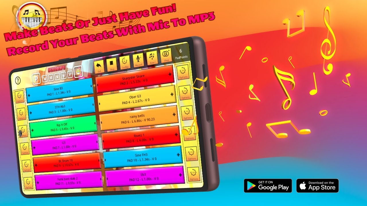 Create Your Own Music With The Free Beat Drops Pads Pro Android Create Your Own Music With The Free Beat Drops Pads Pro Android